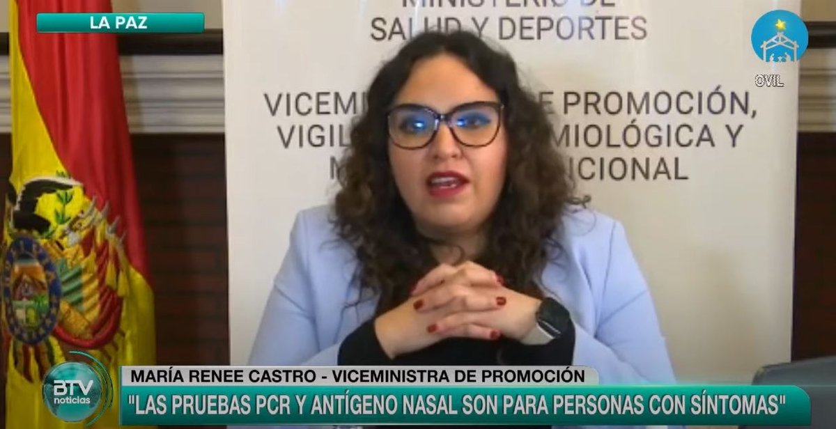 Viceministra de Salud, María Renee Castro: “Las pruebas PCR y antígeno ...