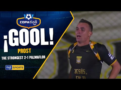 ¡Gol de The Strongest! Nuevamente Martín Prost que ahora de cabeza ...