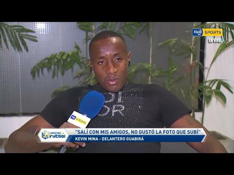 Kevin Mina nos cuenta sobre el test de alcohol que le pidieron para ...