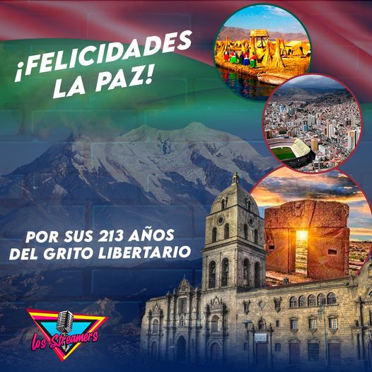 ¡Felicidades Oh linda La Paz! – deRedes.tv