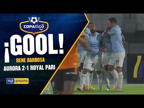 ¡Gol de Aurora! Rene Barbosa de cabeza puso el segundo gol para Aurora ...
