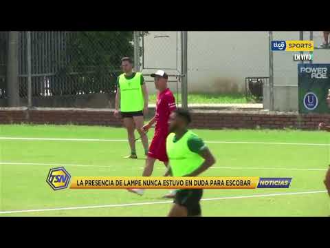 La presencia de Lampe nunca estuvo en duda para Escobar. – deRedes.tv