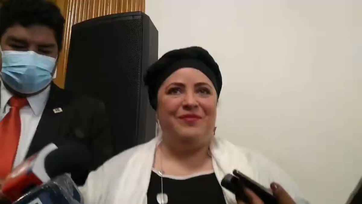 | La ministra de la Presidencia, María Nela Prada, anunció que una ...
