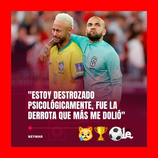 El Sentido Mensaje De Neymar Tras La Eliminación De Brasil Deredes Tv