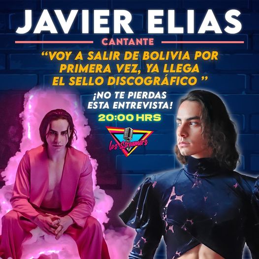 ¡Javier Elias en #LosStreamers! No te pierdas desde las 20:00 hrs esta entrevista EN EXCLUSIVA ...