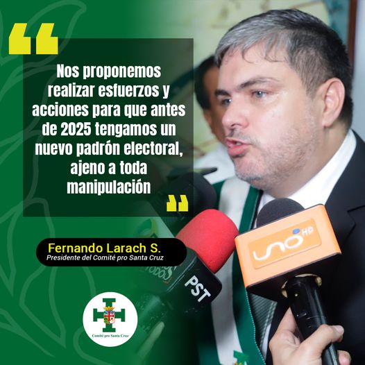 Fernando Larach, presidente del Comité pro Santa Cruz | «Nuestra ...