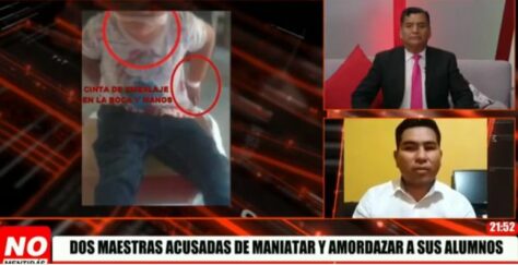 DOS MAESTRAS ACUSADAS DE MANIATAR Y AMORDAZAR A SUS ALUMNOS – deRedes.tv