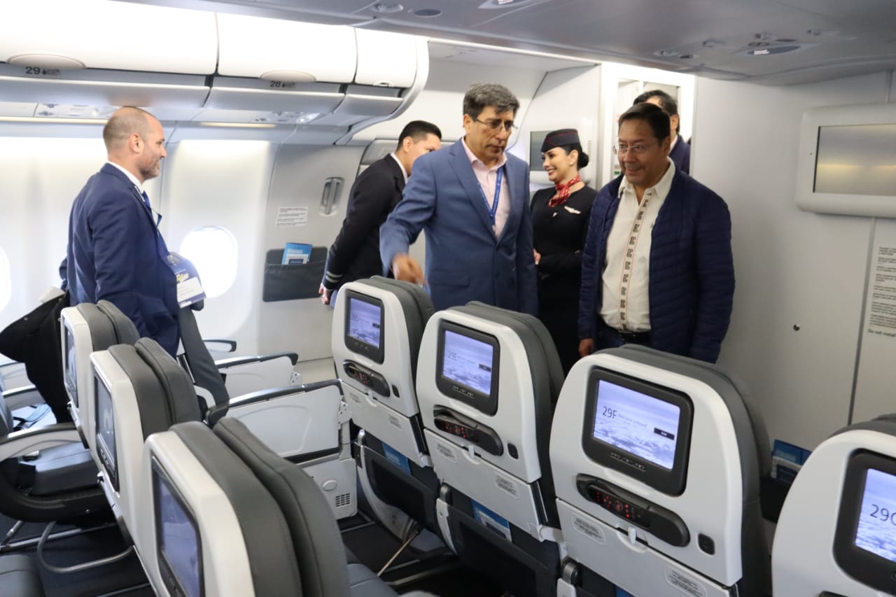 Asi luce el interior de los nuevos Airbus 330-200 de BoA – deRedes.tv