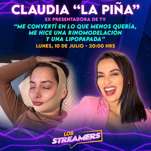 ¡Hoy en #LosStreamers! Nos acompaña a partir de las 20:00 hrs, Claudia ...
