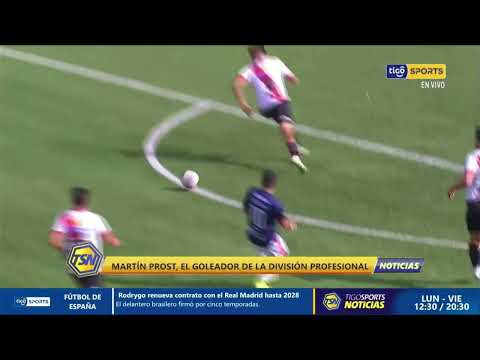 Martín Prost es el goleador de la temporada 2023 de la División ...