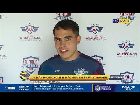Adrián Pacheco quiere más minutos en Wilstermann. Los ‘Aviadores’ viajaron hoy a Santa Cruz ⚔️ ...