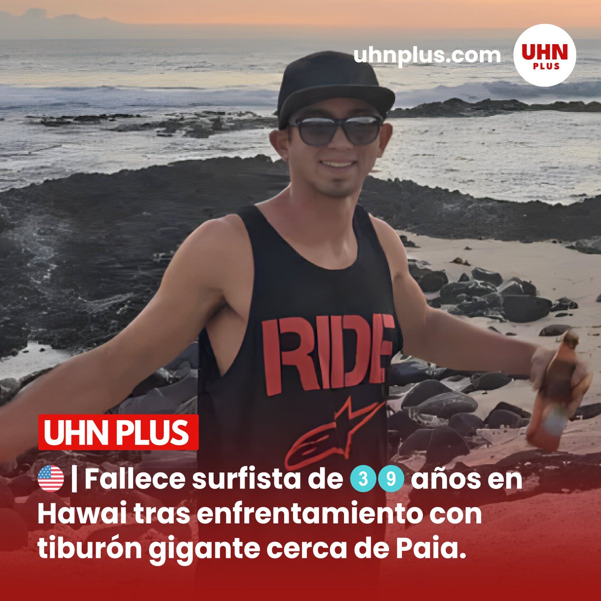 En un trágico incidente en Maui, Hawai, Jason Carter, de 39 años ...