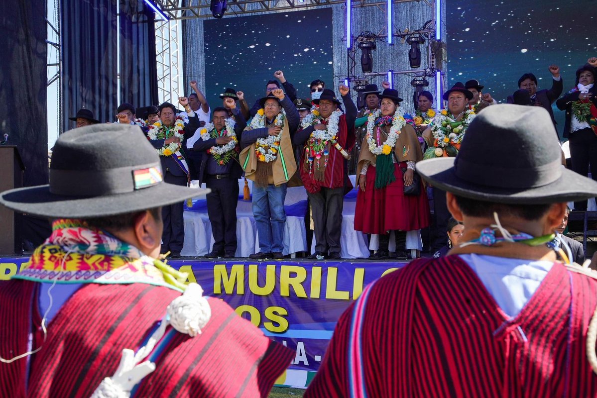 Desde el municipio de Achocalla, en un día muy especial, celebramos el ...