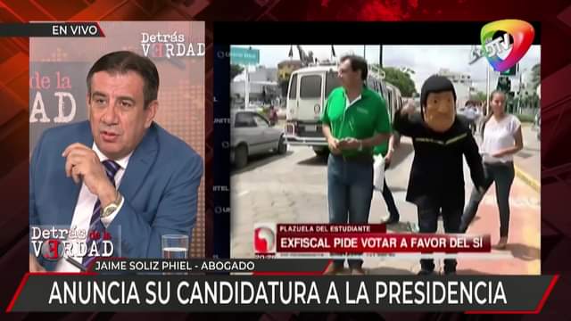 Jaime Soliz: «Hice campaña 21F por el Sí, en favor del MAS, porque me ...