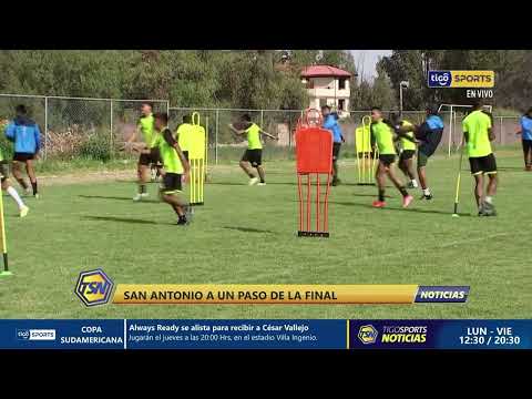 #TSN ¡San Antonio sueña con la final! ⚽️🏆👉🏼#TigoSportsBolivia 🔵🟡 ...