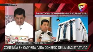 #EnVivo “¡Se hizo justicia!” Tahuichi sigue en carrera al CM “Si soy electo, Malos jueces y ...