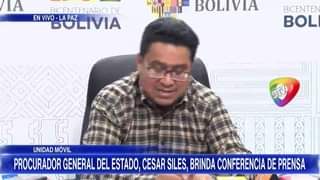 Procurador General del Estado, Cesar Siles, brinda conferencia de ...