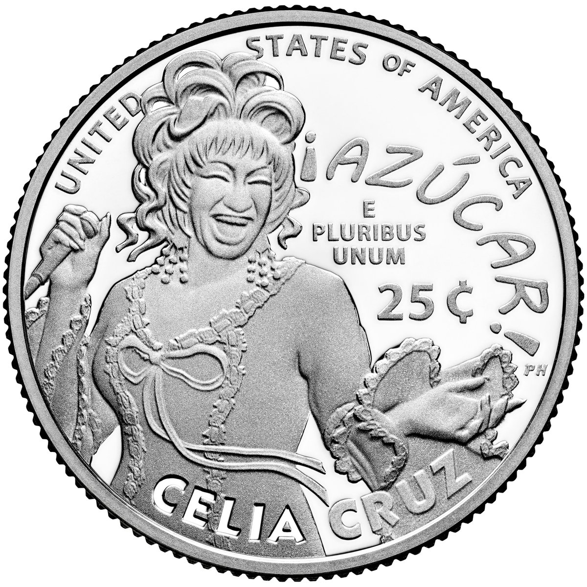 MUY PRONTO La moneda de 25 centavos de Celia Cruz, parte del programa ...