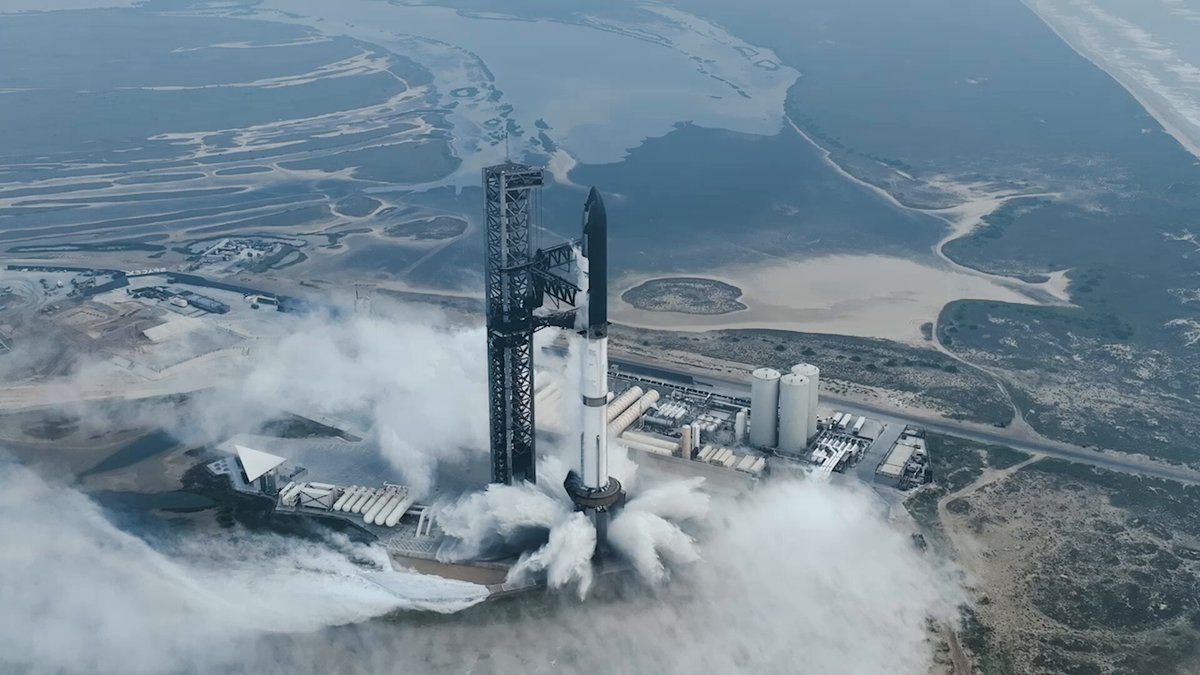 ESPECTACULAR El despegue del cuarto vuelo de la Starship en cámara ...