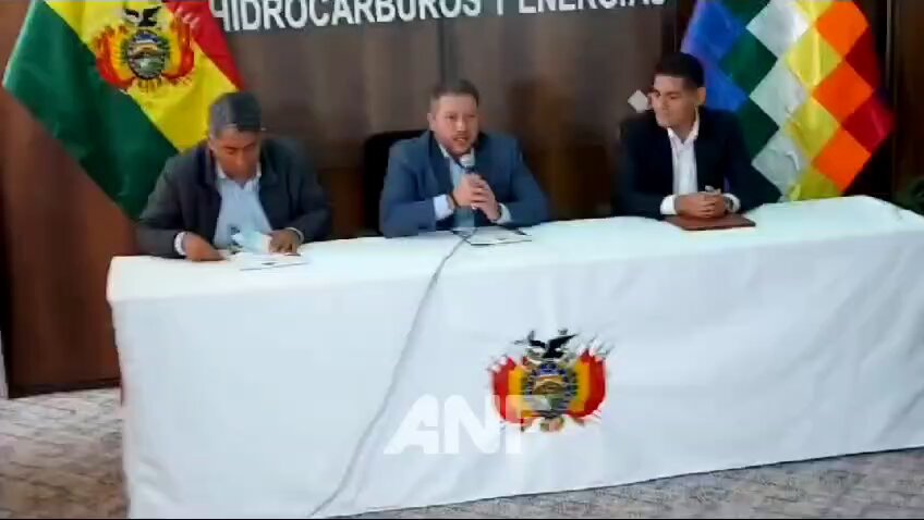 | Alejandro Gallardo, ministro de Hidrocarburos, informó que hasta la ...