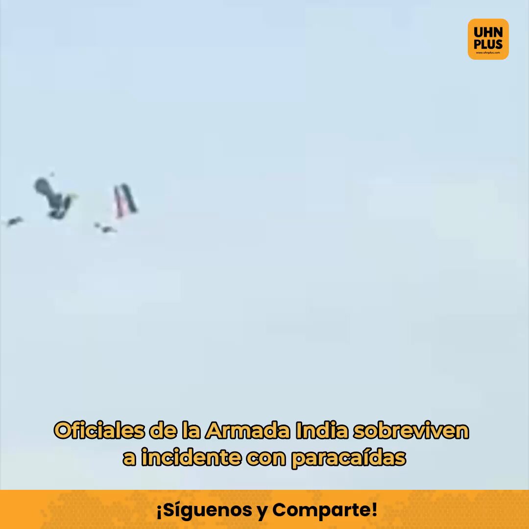 🇮🇳 | Dos oficiales de la Armada India se salvaron por poco tras un ...