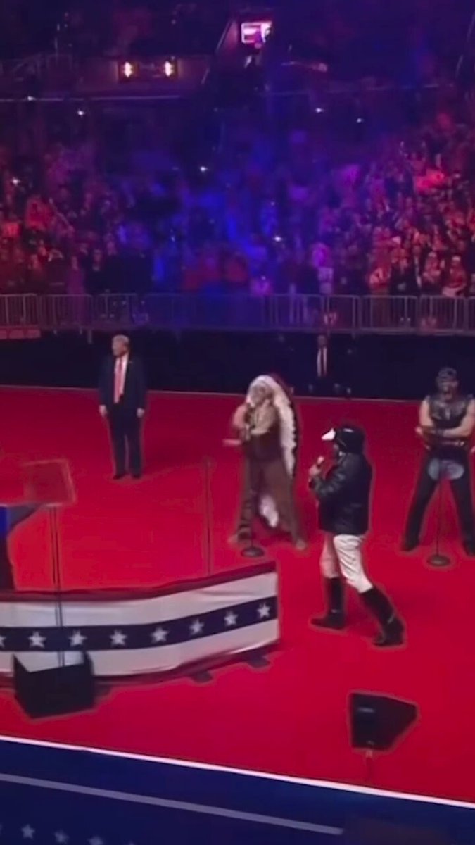 🇺🇸 | Donald Trump celebró su victoria con baile al ritmo de “YMCA” en ...