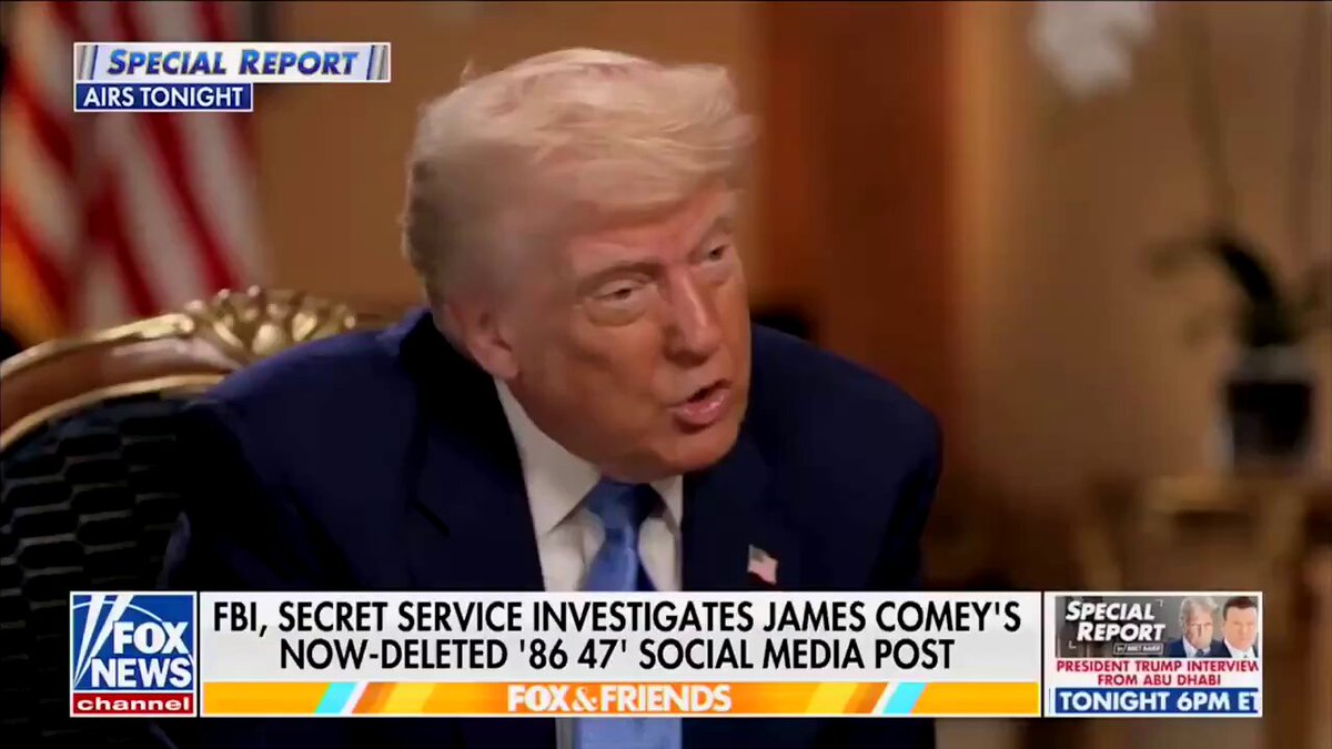 🇺🇸 | Trump responde al mensaje “8647” del exdirector del FBI, James Comey: “Sabía… – deRedes.tv