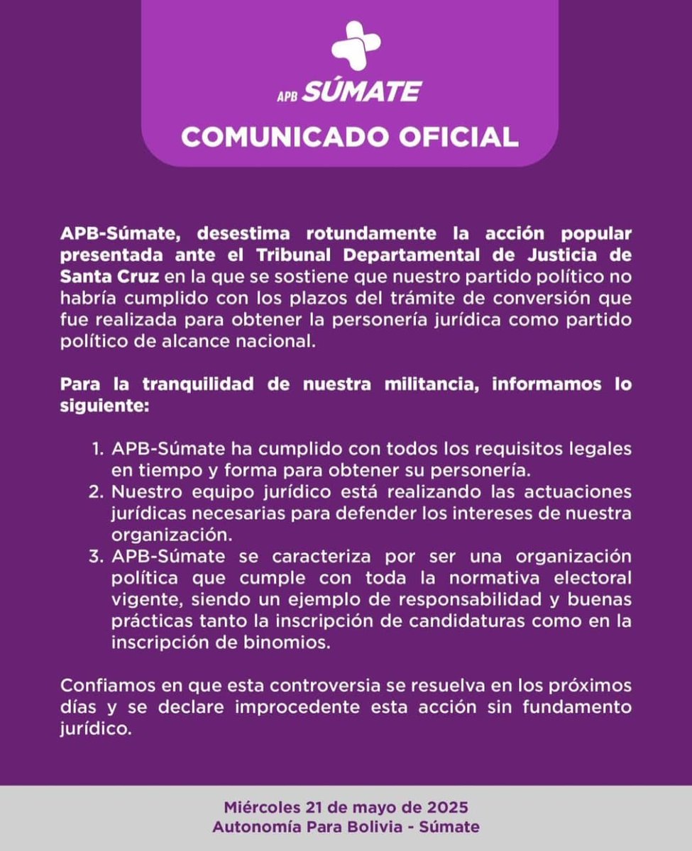 #GrupoFides | #ANF APB-Súmate desestima la acción popular presentada en ...