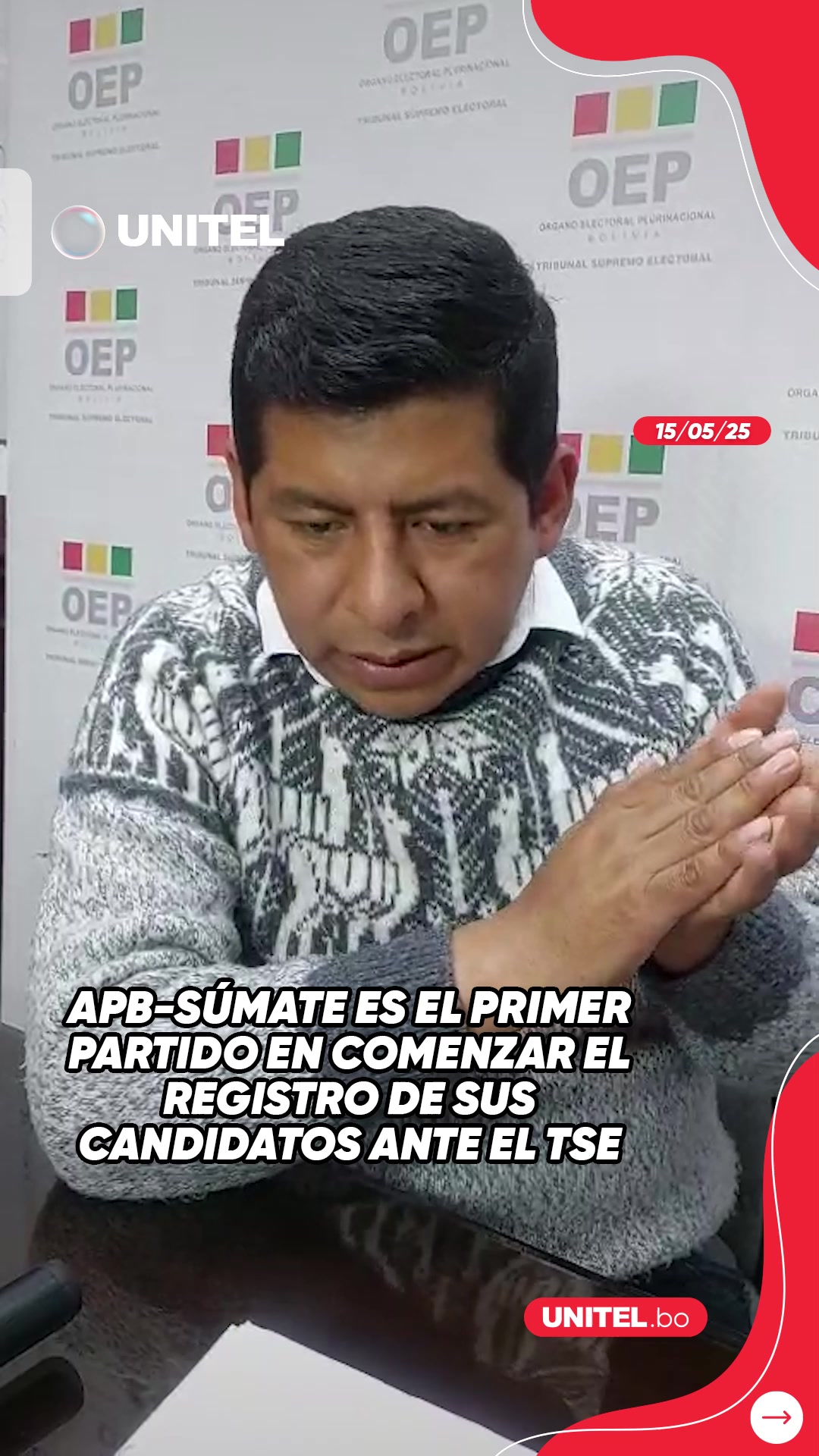 APB-Súmate es el primer partido en comenzar el registro de sus ...