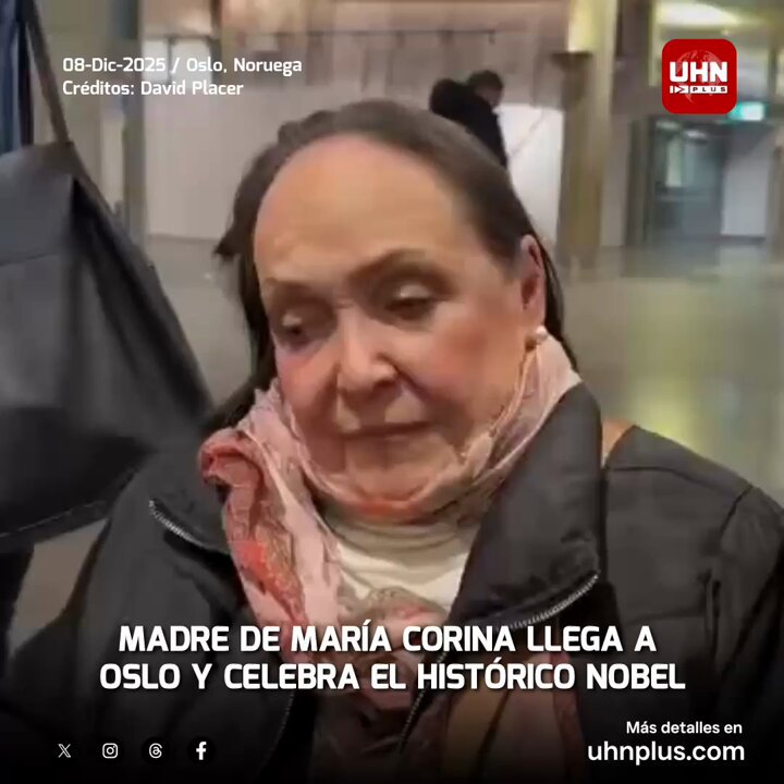 🇳🇴🇻🇪‼️ | La señora Corina Parisca de Machado, madre de María Corina ...