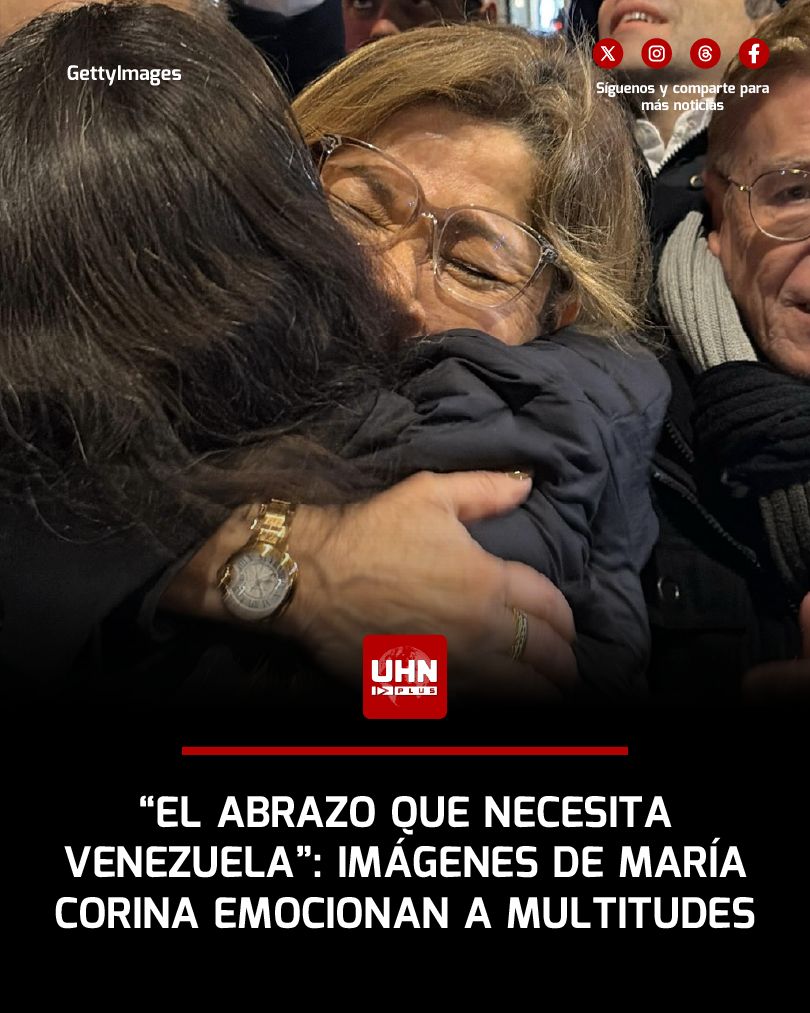 🇻🇪🇳🇴‼️ | María Corina Machado comparte entrañables imágenes abrazando a ...