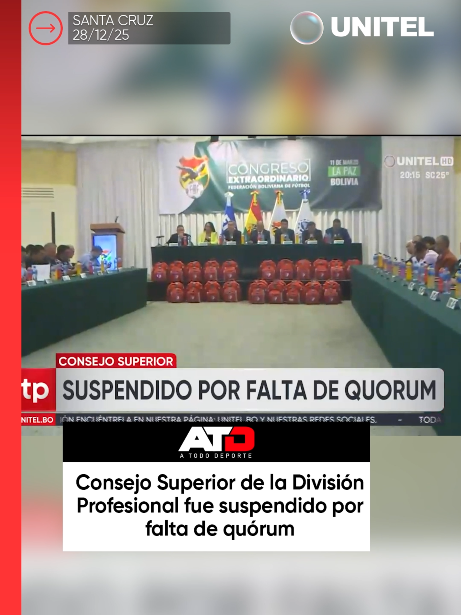 La reunión de Consejo Superior de la División Profesional quedó ...