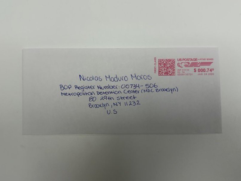 🇺🇸🇻🇪‼️ | La carta que le mandaron desde Florida a Nicolás Maduro en ...