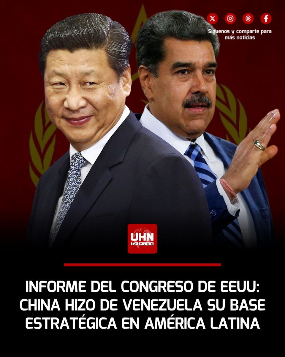 🇺🇸🇻🇪🇨🇳‼️ | El Congreso de publicó un informe demoledor que expone los ...