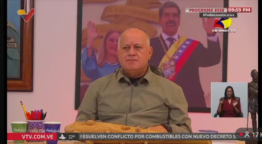 🇻🇪🇺🇸 | Diosdado Cabello declara a María Corina como «fugitiva» – deRedes.tv