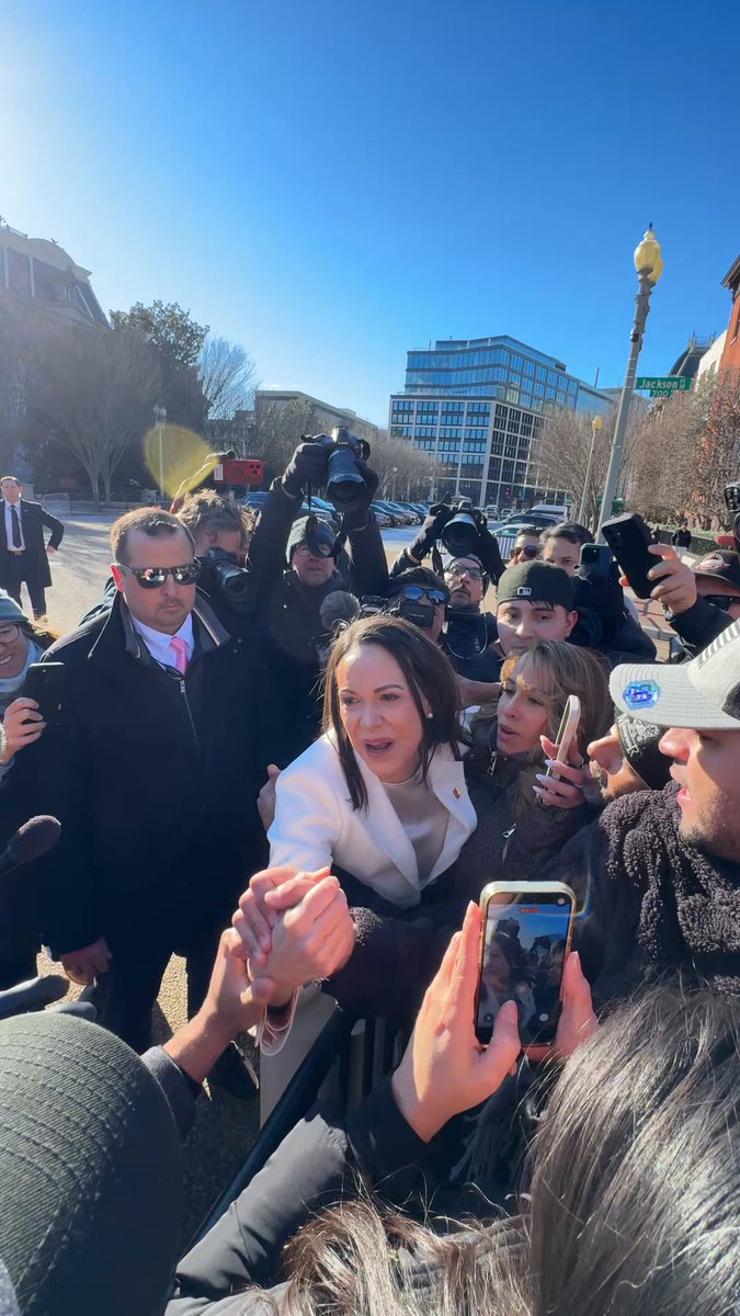 🇻🇪🇺🇸‼️ | María Corina Machado “Sepan que contamos con el Presidente ...