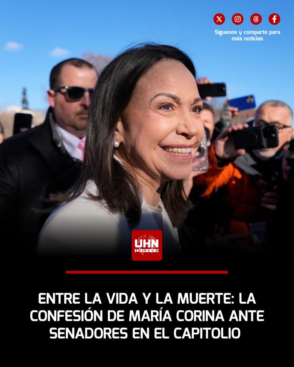 🇺🇸🇻🇪‼️ | María Corina Machado relató ante senadores de EE. UU. que ...