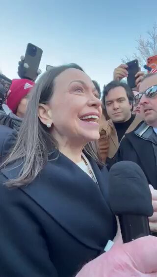 🇻🇪🇺🇸‼️ | María Corina Machado afirmó que los venezolanos están ...