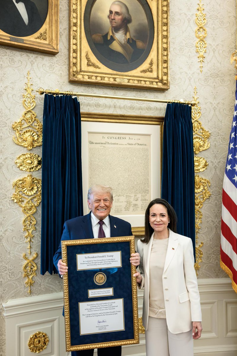 🇺🇸🇻🇪 | La FOTO de María Corina Machado junto a Donald Trump en la ...