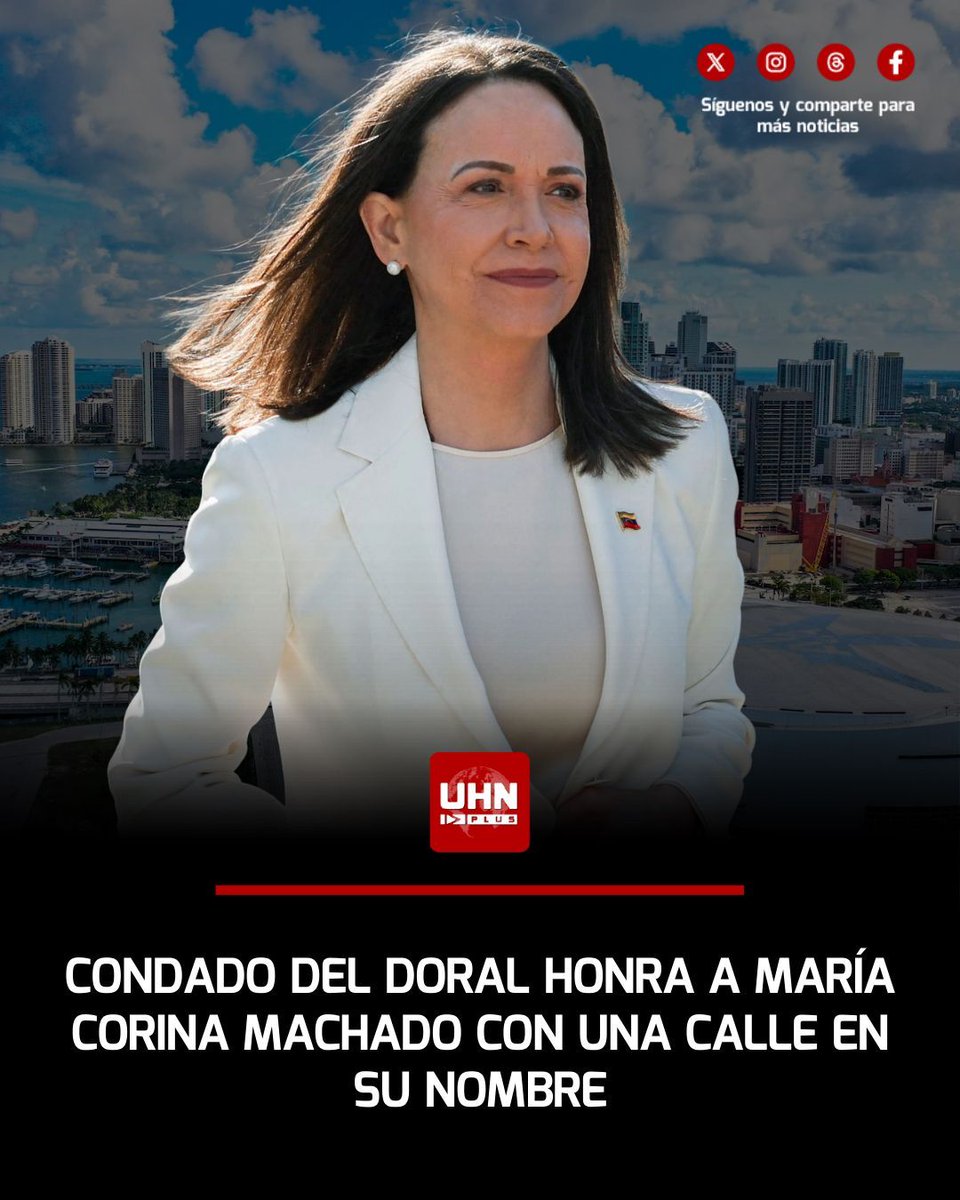 🇺🇸🇻🇪 | La ciudad de Doral, en el condado Miami-Dade, aprobó designar ...