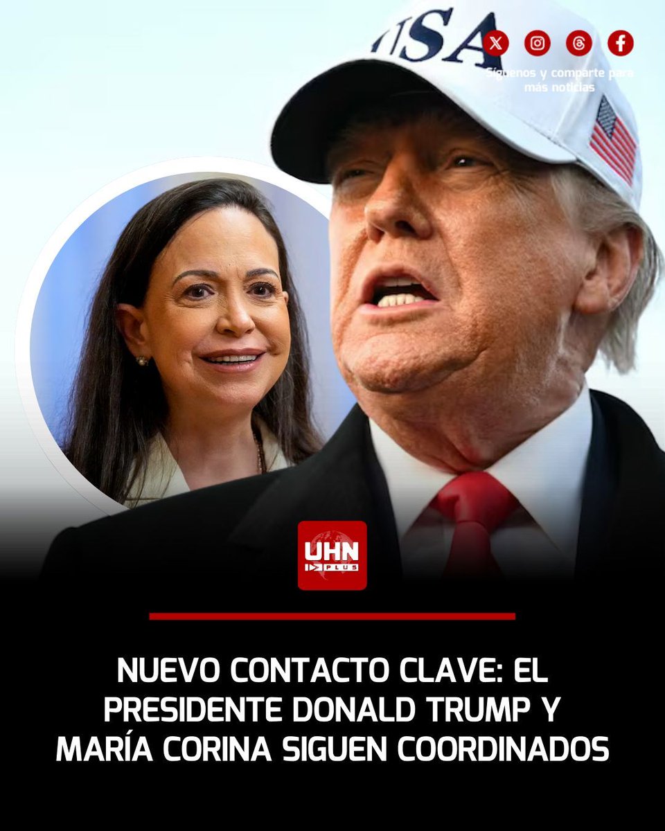 🇺🇸🇻🇪‼️ | El Presidente Donald Trump volvió a dialogar con María Corina ...
