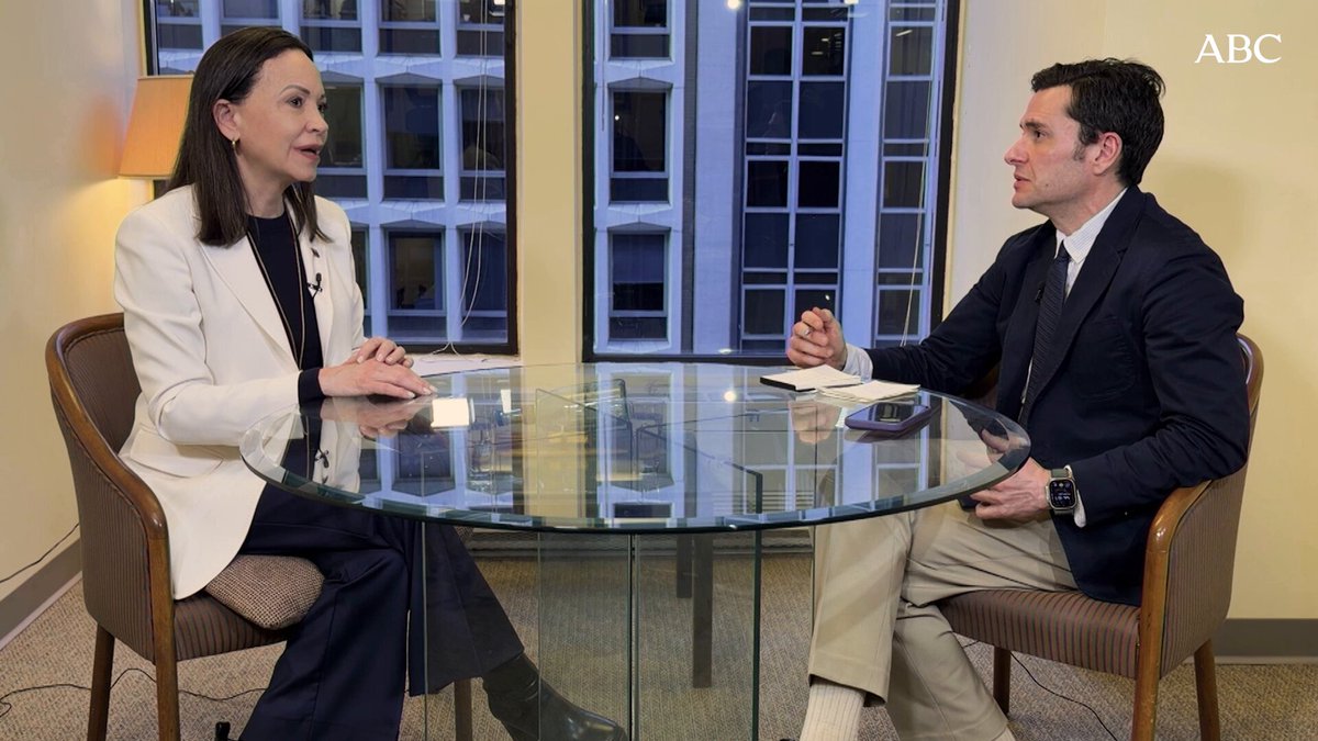 🇻🇪🇺🇸 | María Corina Machado: «Tenemos un gran aliado en el presidente ...