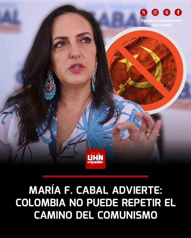🇨🇴‼️ | En pleno apogeo electoral, la Senadora María Fernanda Cabal ...
