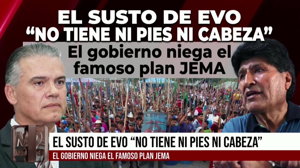 EL SUSTO DE EVO «NO TIENE NI PIES NI CABEZA» – deRedes.tv
