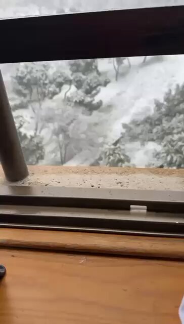 🇪🇸️ | Madrid se viste de blanco. La capital española ha amanecido hoy ...