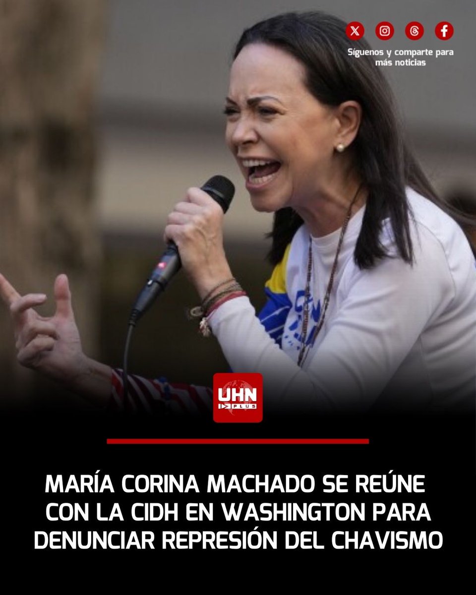 🇻🇪🇺🇸‼️ | La líder opositora María Corina Machado se reunirá este lunes ...