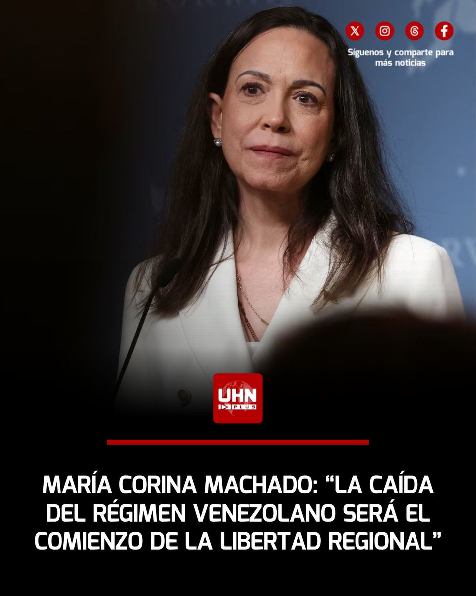 🇻🇪🇩🇪‼️ | María Corina Machado durante su participación en la ...