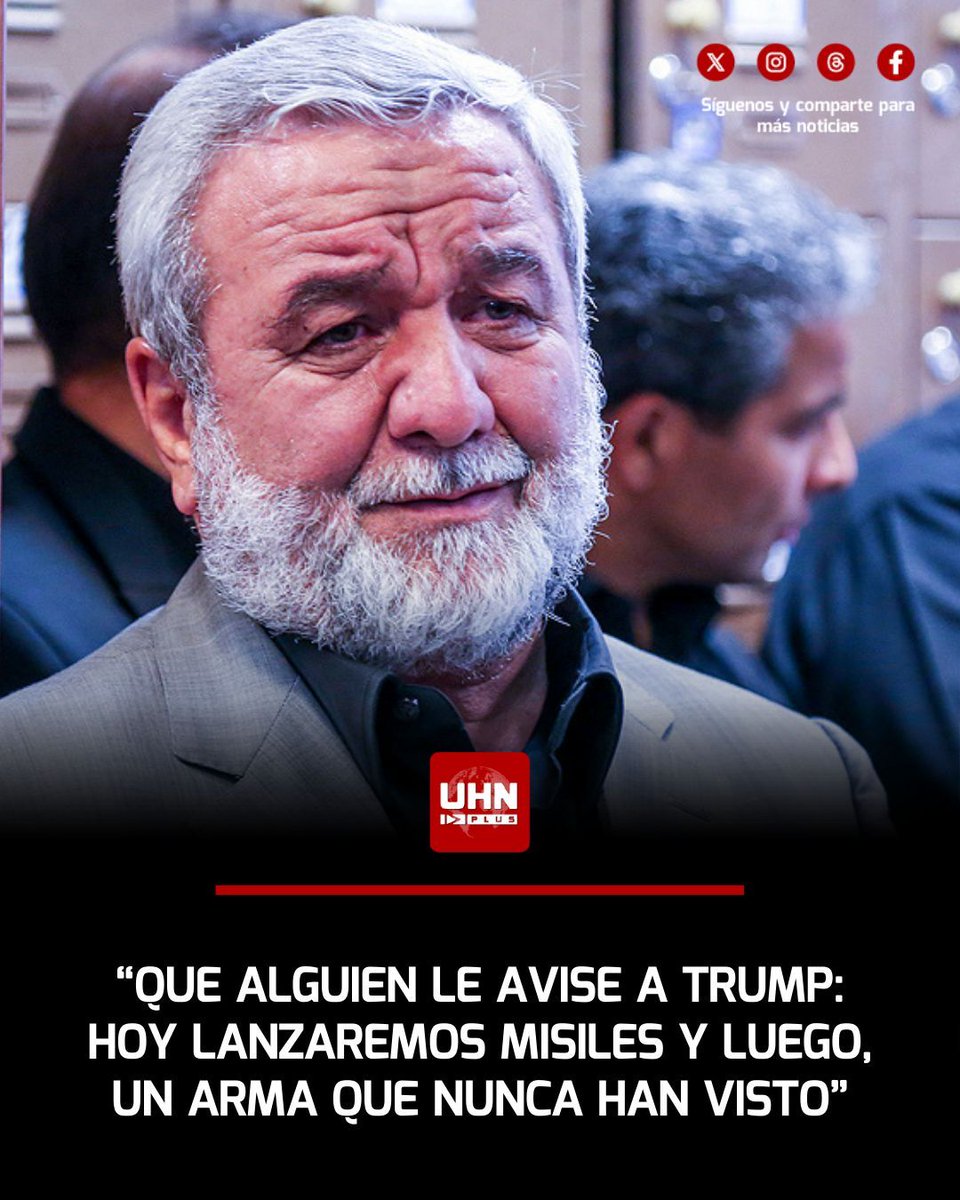 🇮🇷🇺🇸‼️ | Ebrahim Jabbari, asesor principal del comandante en jefe del ...